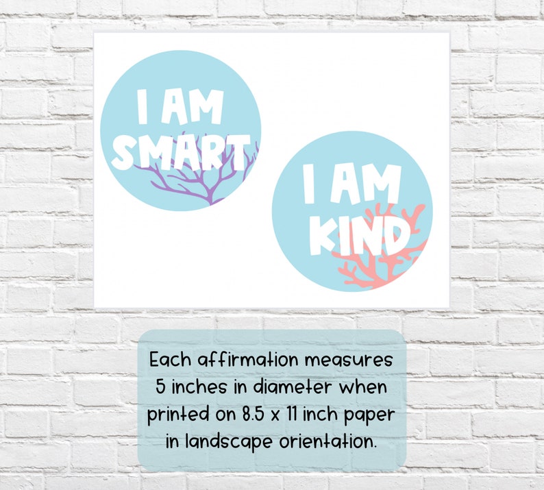 Ocean Theme Positive Affirmations | Ocean Sea Affirmations | DIGITAL ...