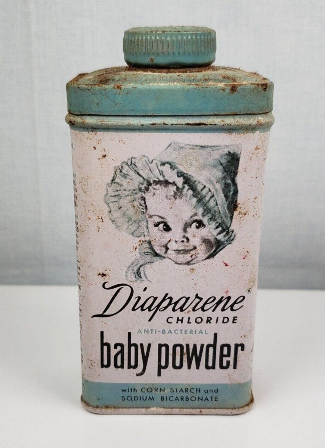 Vintage Advertising Diaparene Chlodide Anti-bacterial Baby Powder ...