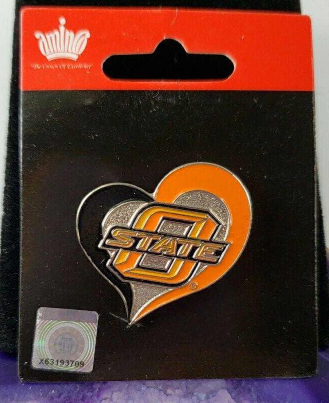 Oklahoma State Cowboys OSU Heart Design Lapel Pins NCAA Licensed 1" - Etsy