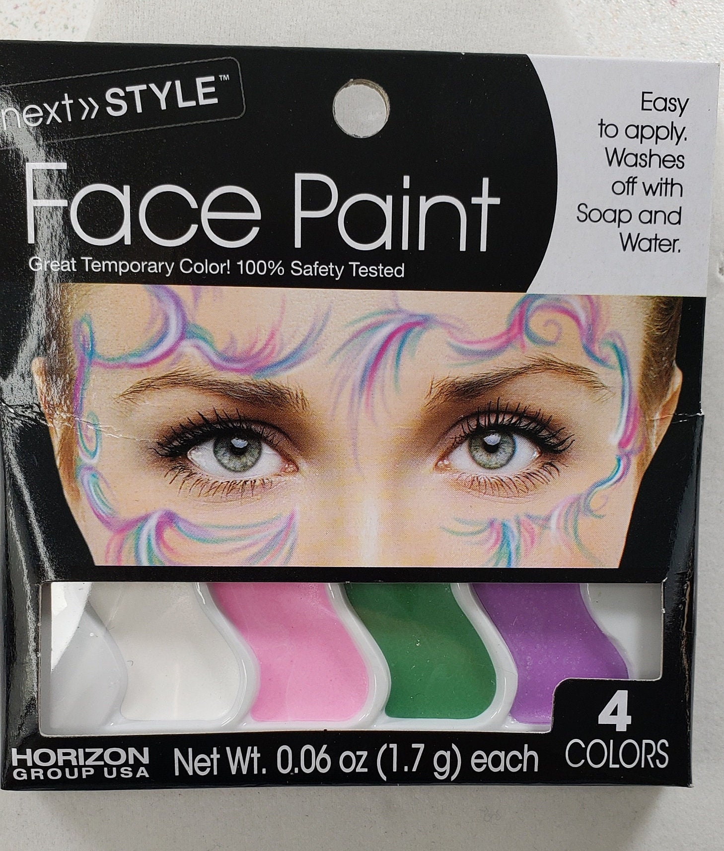 Next Style Face Paint 4 Colors New Horizon Purple/teal/magenta/white - Etsy