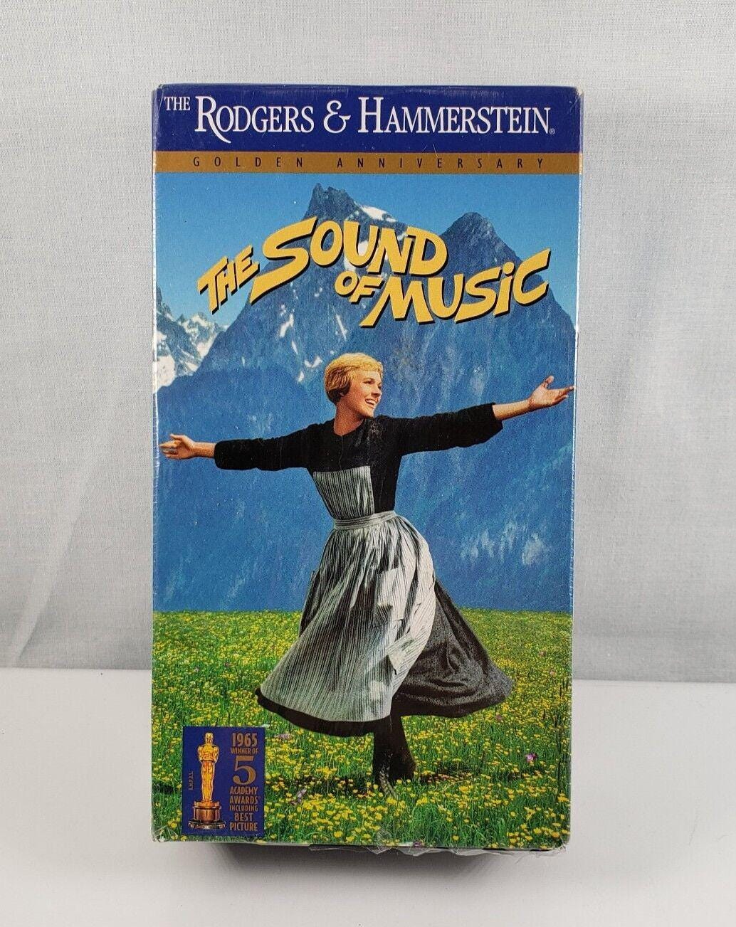 The Sound of Music (VHS, 1991 2-tape Set) Golden Anniversary Rodgers ...
