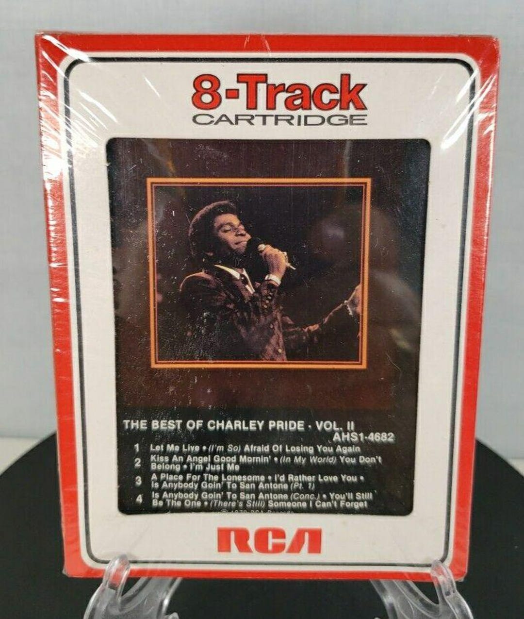 CHARLEY PRIDE 1972 the Best of Charlie Volume 2 8 Track Tape Cartridge ...