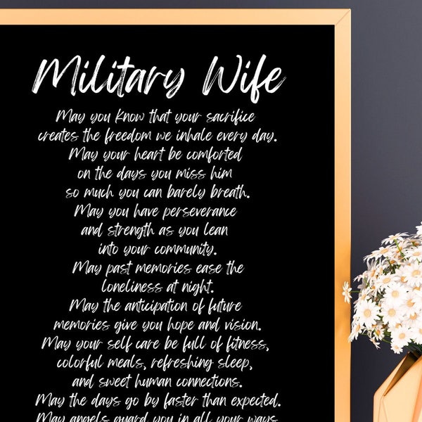 Deployment Prayer Army Gift Air Force Gift Navy Gift Marine Gift ...