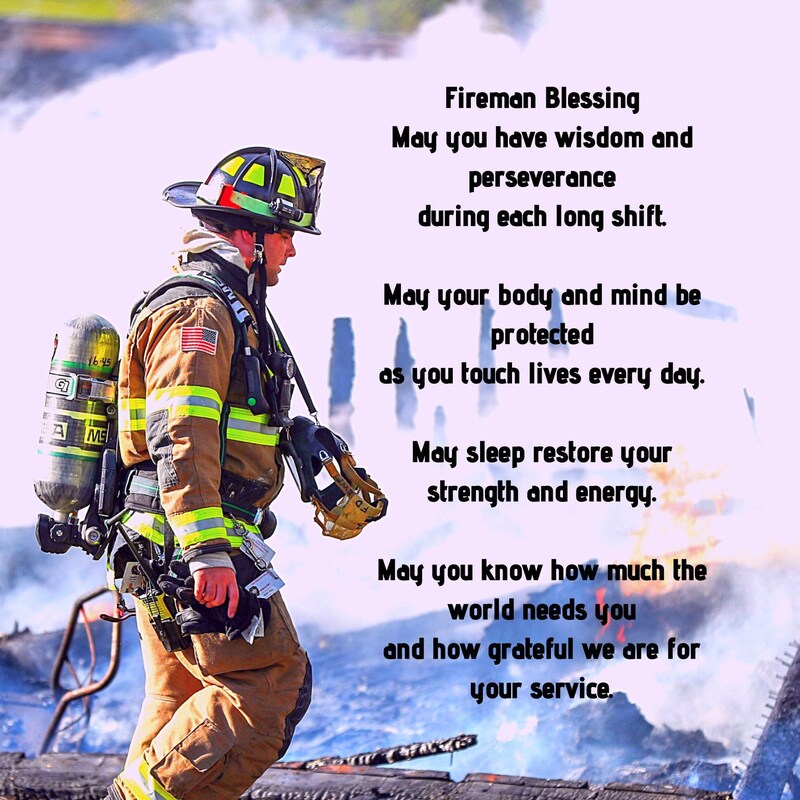 Fireman Thank You - Etsy