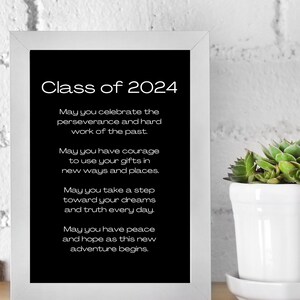 Class of 2024 Graduation Gift Graduation 2024 Seniors 2024 Prayer for ...
