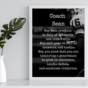 Personalized Football Blessing - Football Player Gift - Customized ...