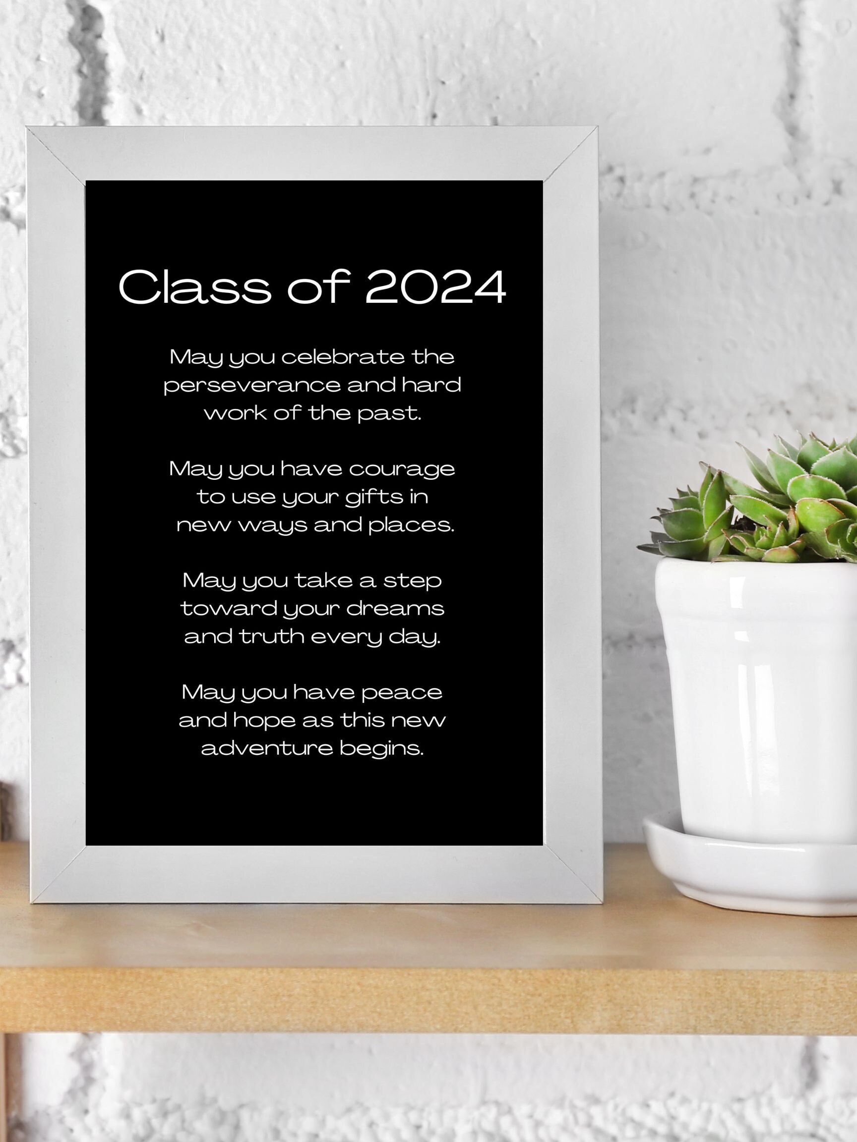 Class of 2024 Graduation Gift Graduation 2024 Seniors 2024 Prayer for ...