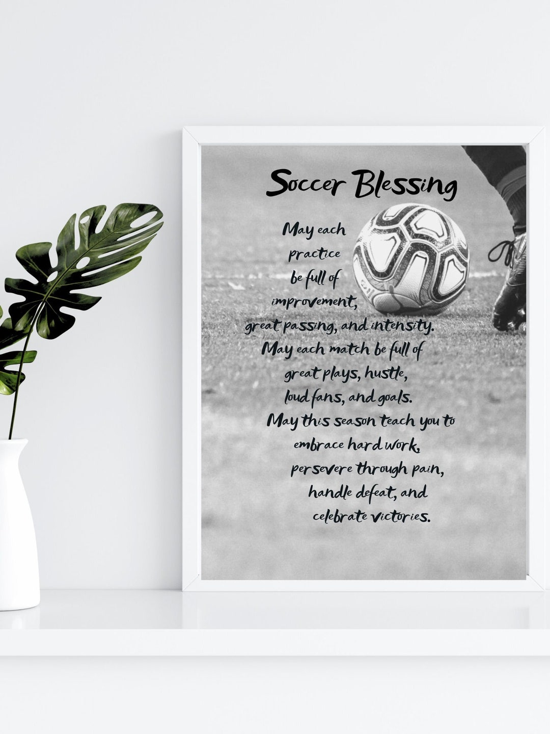 Soccer Team PRINTABLE Gifts, Soccer Player Gift - Soccer Mom, Soccer ...