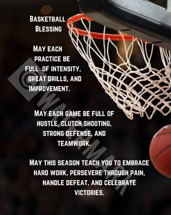 Basketball Players Prayer