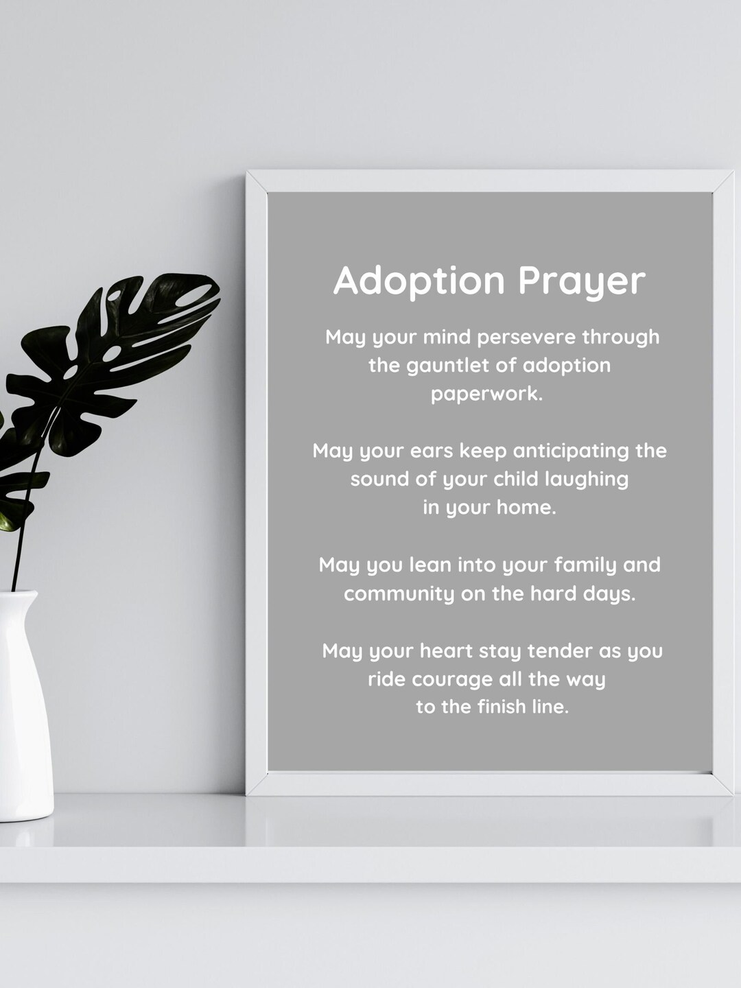Adoption Prayer Art Print, Adoption Gift (digital Download) - Etsy