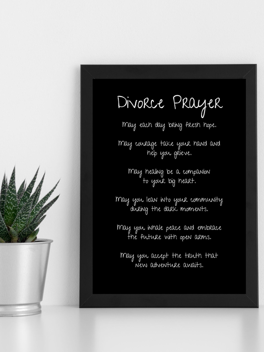 Customized Gift for Divorce - Divorce Encouragement Gift - Personalized ...