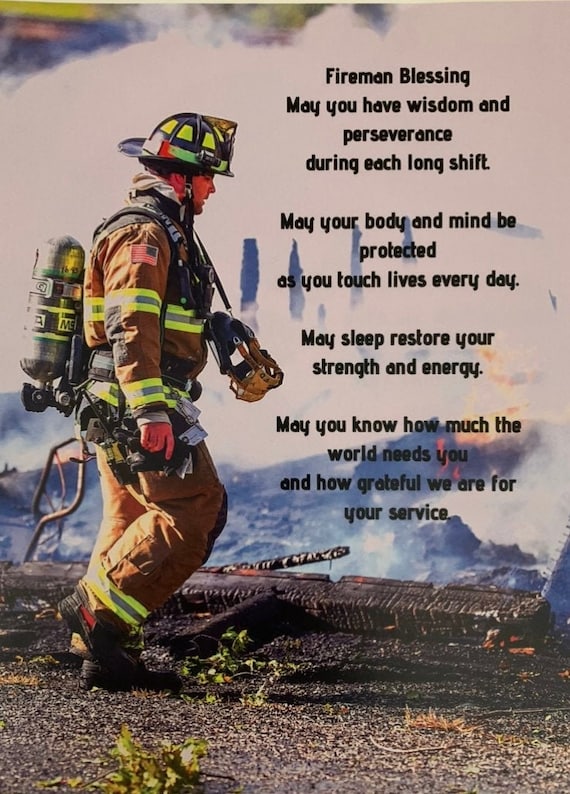 Fondo De Pantalla De Oración De Bombero Bombero Polivoro Llama,