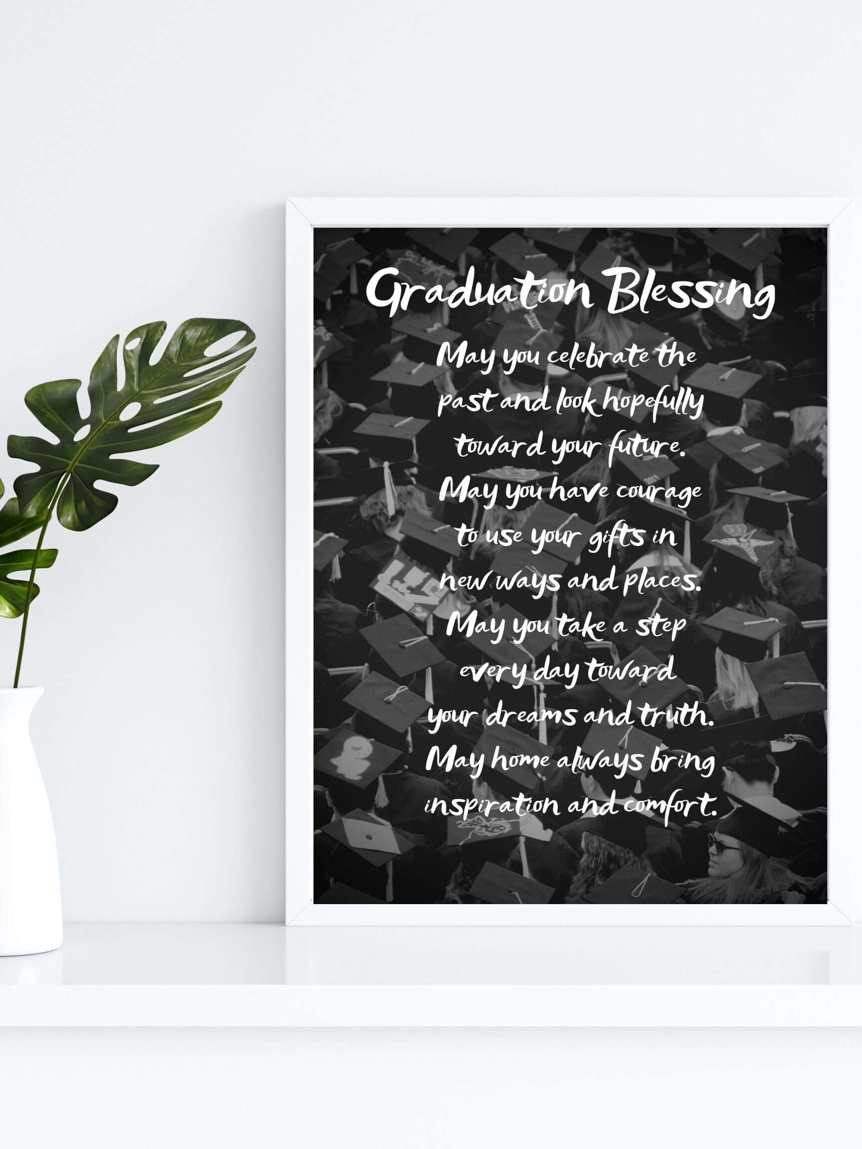 Graduation Prayer - Printable - Class of 2024 Gift - Graduation ...