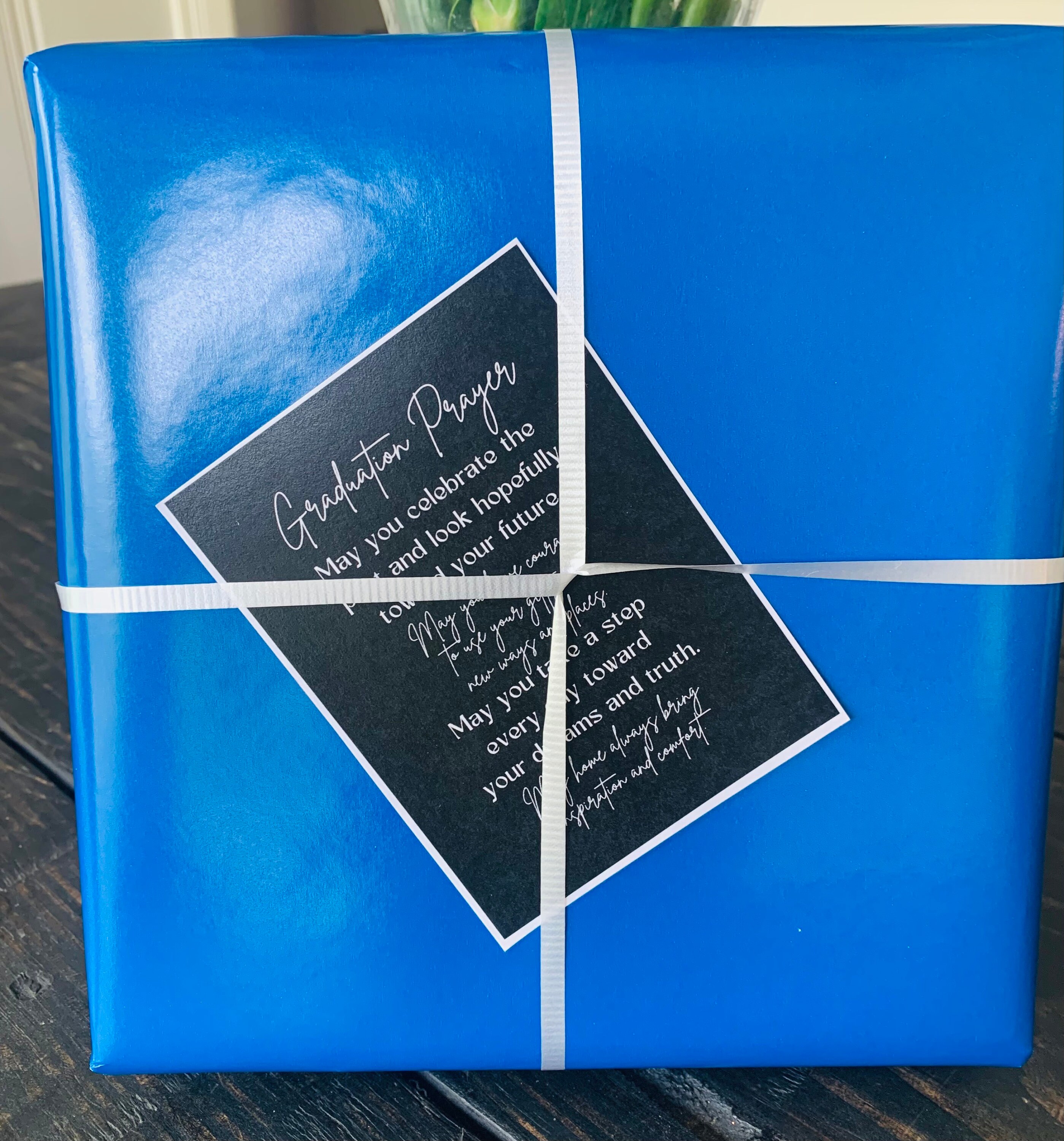 Graduation Gift Tag Instant Printable Customizable Gift Tags Class of ...