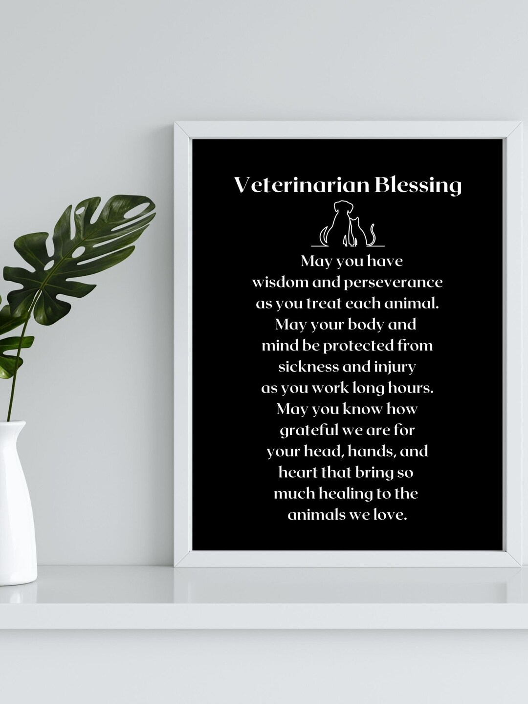 Veterinarian Gift - Veterinarian Thank You - Gift for My Vet ...