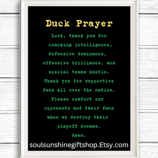 Oregon Football - Etsy