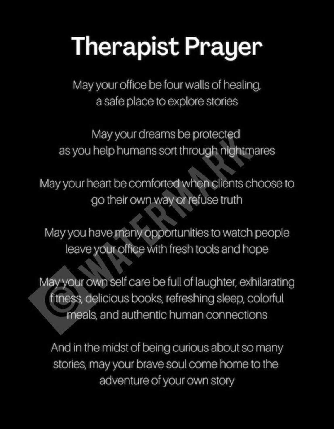 Gift for Therapist Graduation PRINT Psychology Graduation Therapist ...