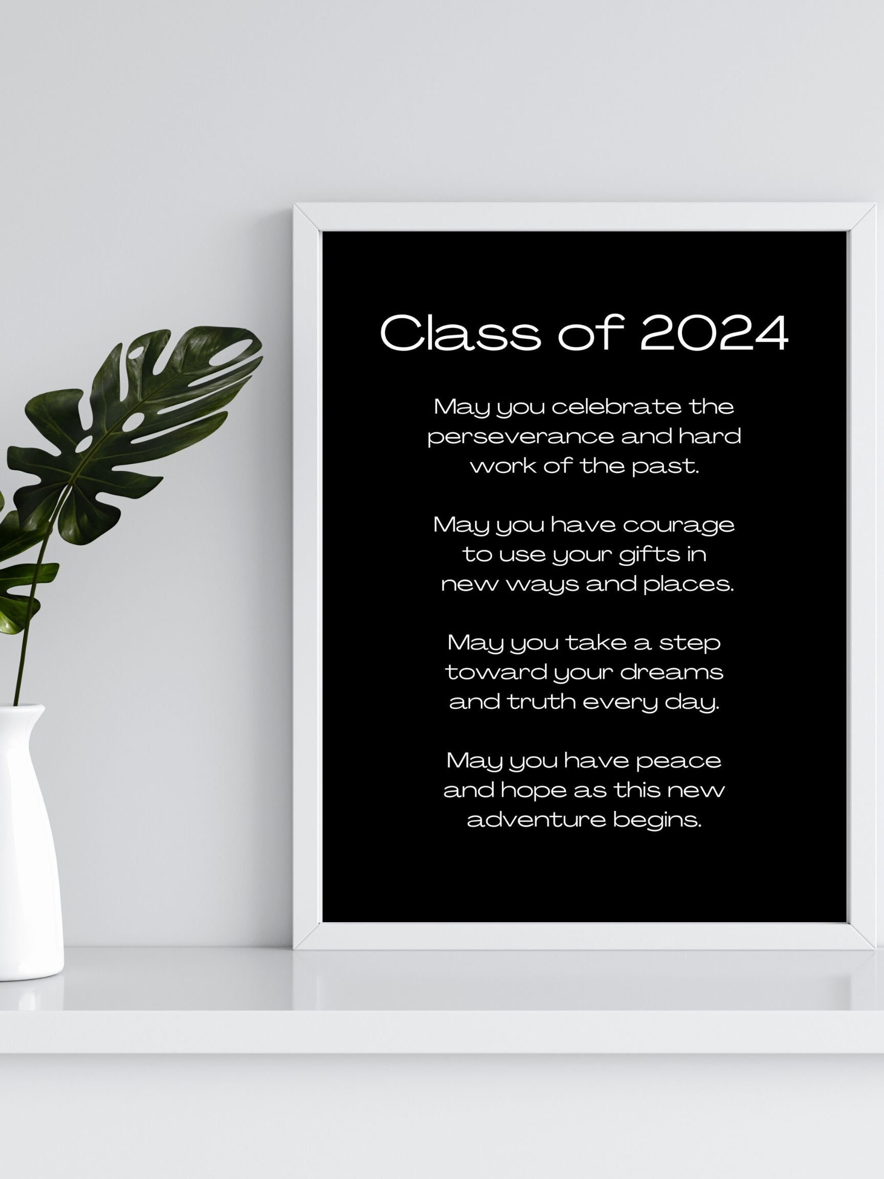 Class of 2024 Graduation Gift Graduation 2024 Seniors 2024 Prayer for ...
