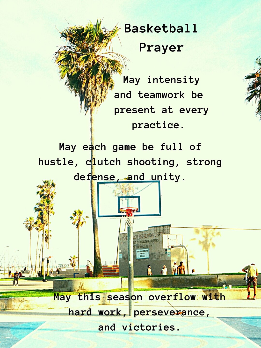 Basketball PRINTABLE Gift Ideas Basketball Prayer Basketball Senior ...