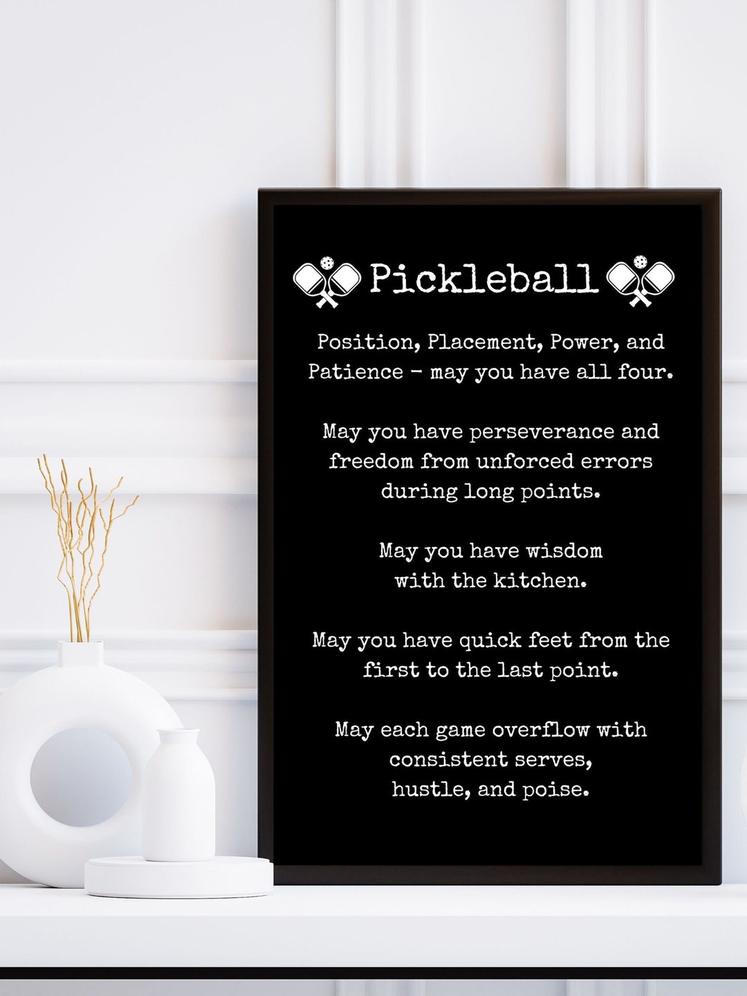 Gifts for Pickleball Lover, Pickleballer Gifts, Pickleball Prayer ...