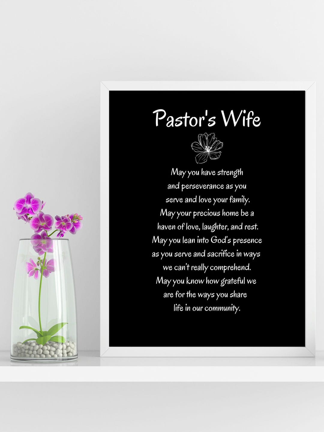 Gift for Pastor's Wife - Pastor's Wife Appreciation Gift - Ministry ...