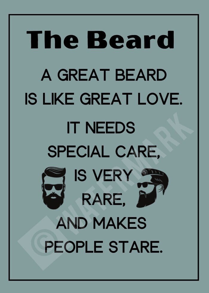 Father's Day Beard PNG and SVG Files - Gifts for Man With Beard - Gifts ...