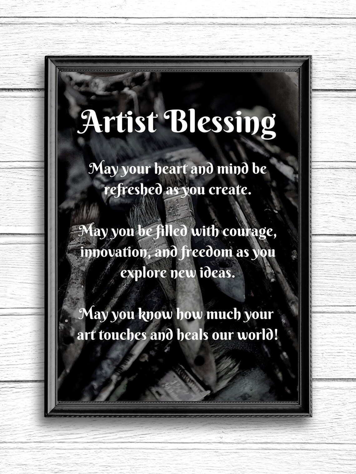 Artist Gift Ideas, Artist Printable, Instant Download, Gift for Artist ...