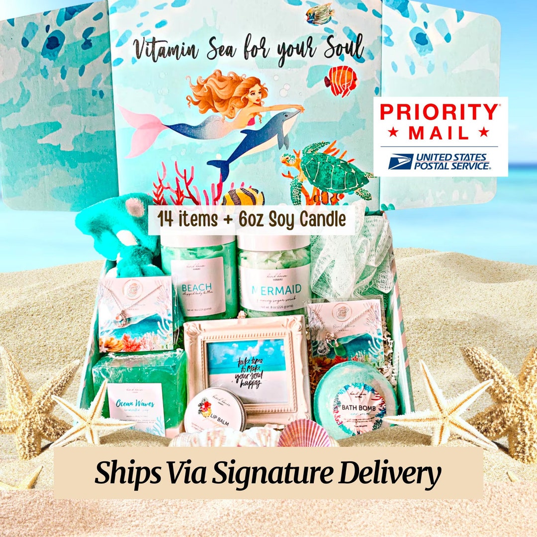 Beach Gift Box/ocean Lover Gift Basket/beach Gift Basket/beach Gift Set ...