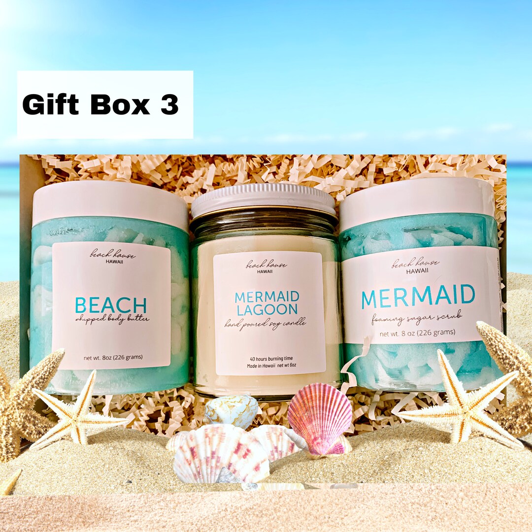 Beach Spa Gift Set/beach Gift Box/spa Gift Box/coastal Gift Set/self ...