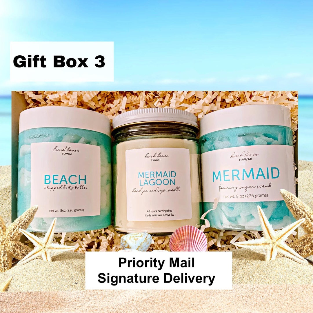 Beach Spa Gift Set/beach Gift Box/spa Gift Box/coastal Gift Set/self ...