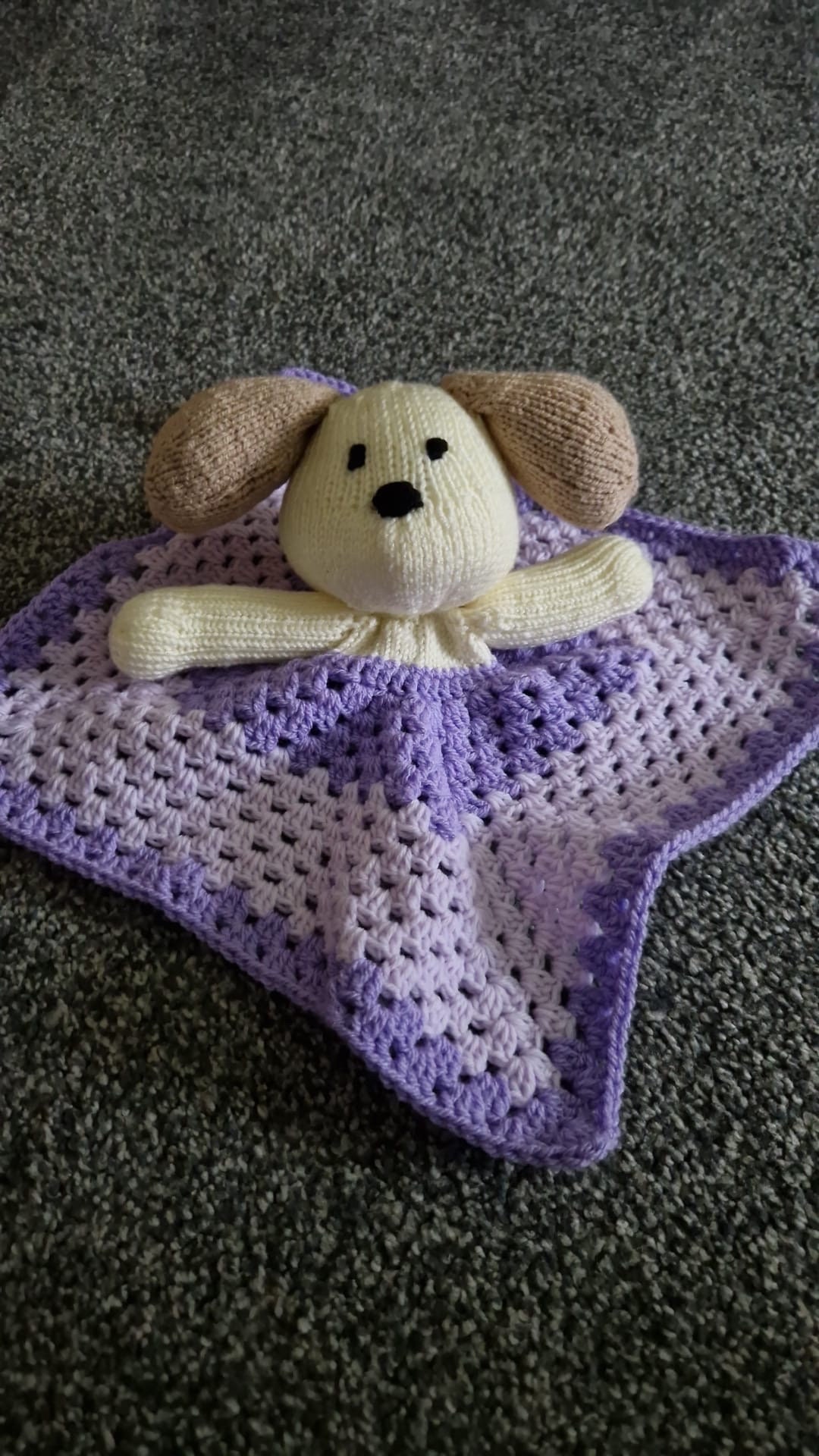 Baby’s Crochet Snuggly Toy Comforter - Etsy