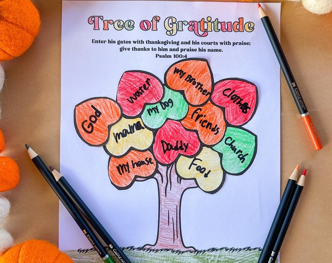 Thanksgiving Pumpkin Craft, Sunday School Give Thanks Activity ...