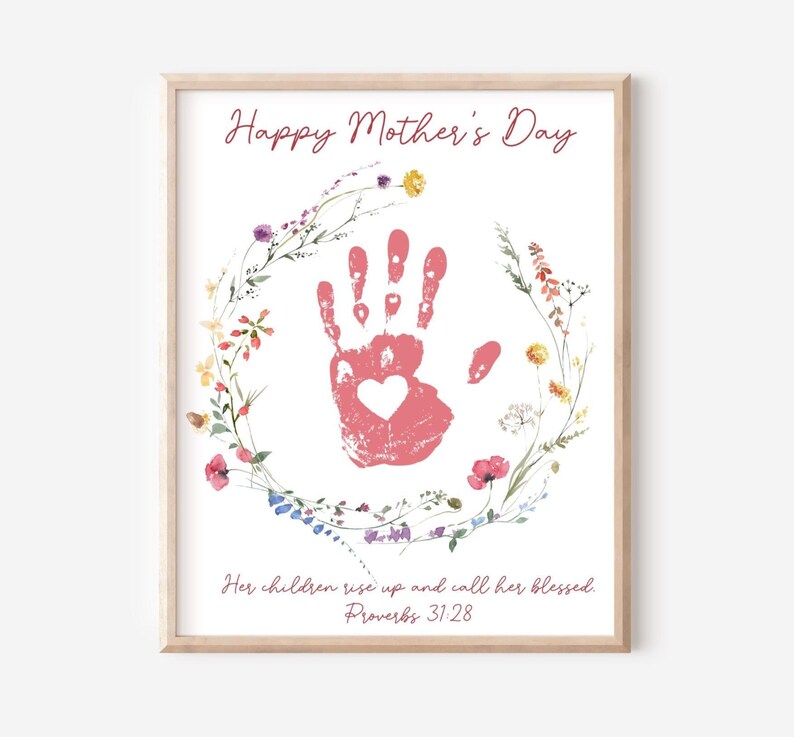 Proverbs 31 Mother's Day Sunday School Craft First Time Mom Gift ...