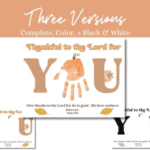 Christian Thanksgiving Craft Preschool Christian Thanksgiving Handprint ...