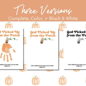 Christian Fall Handprint Activity Preschool Christian Halloween Kids ...