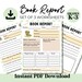 Book Report Worksheet Printable Book Report for Kids Homeschool ...