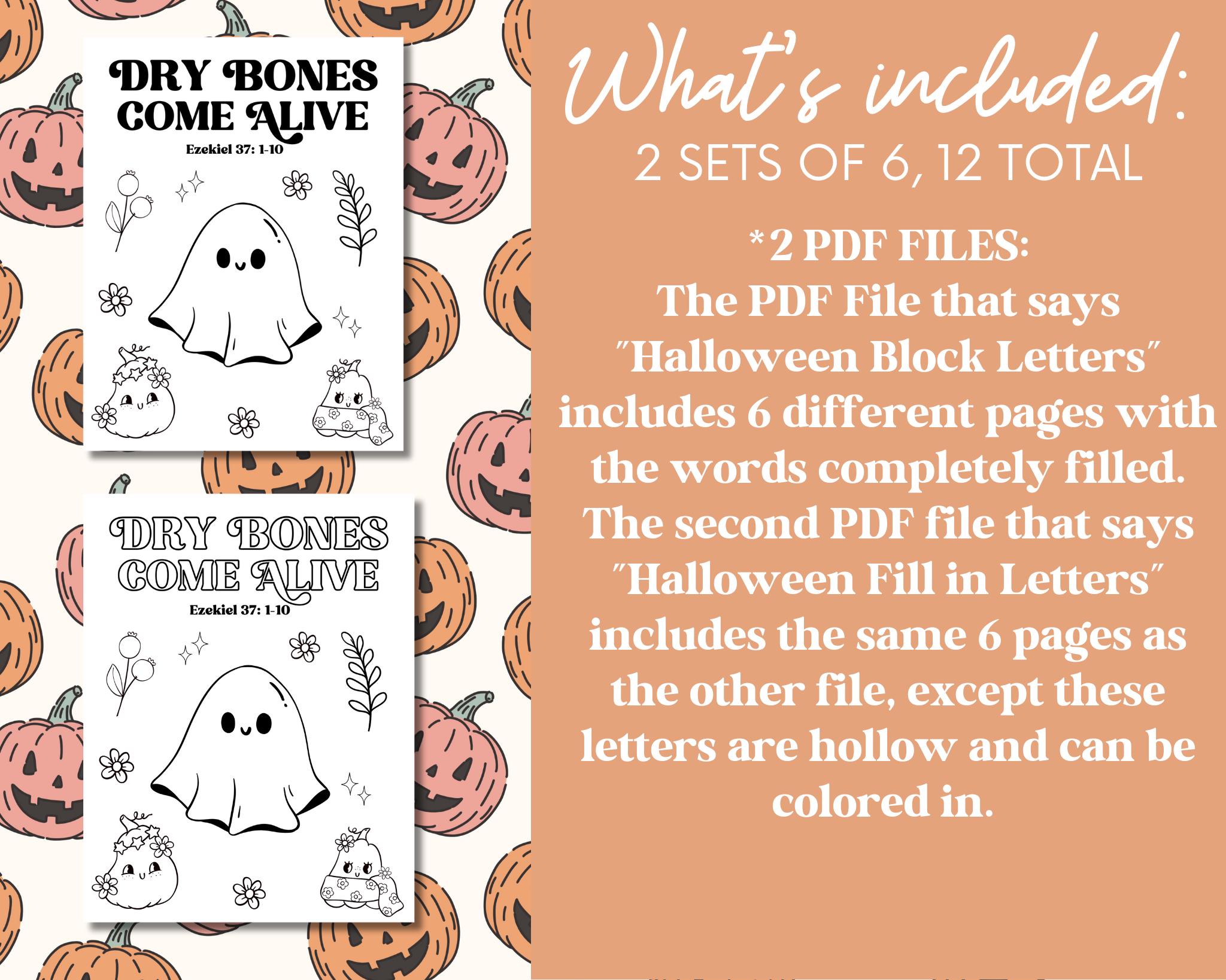 Christian Halloween Coloring Page Kids Christian Fall Coloring Page ...