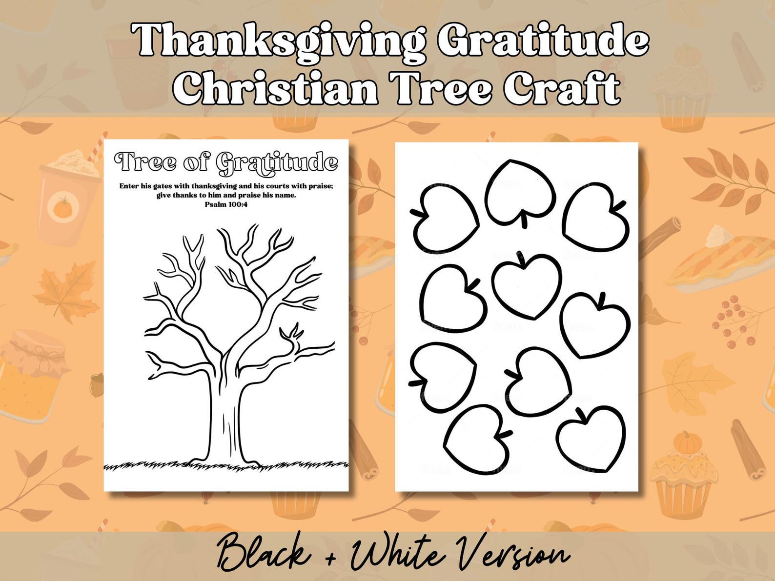 Christian Thanksgiving Craft Kids Printable Sunday School Craft First ...