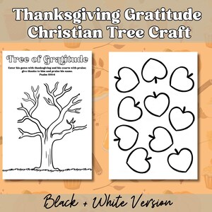 Christian Thanksgiving Craft Kids Printable Sunday School Craft First ...