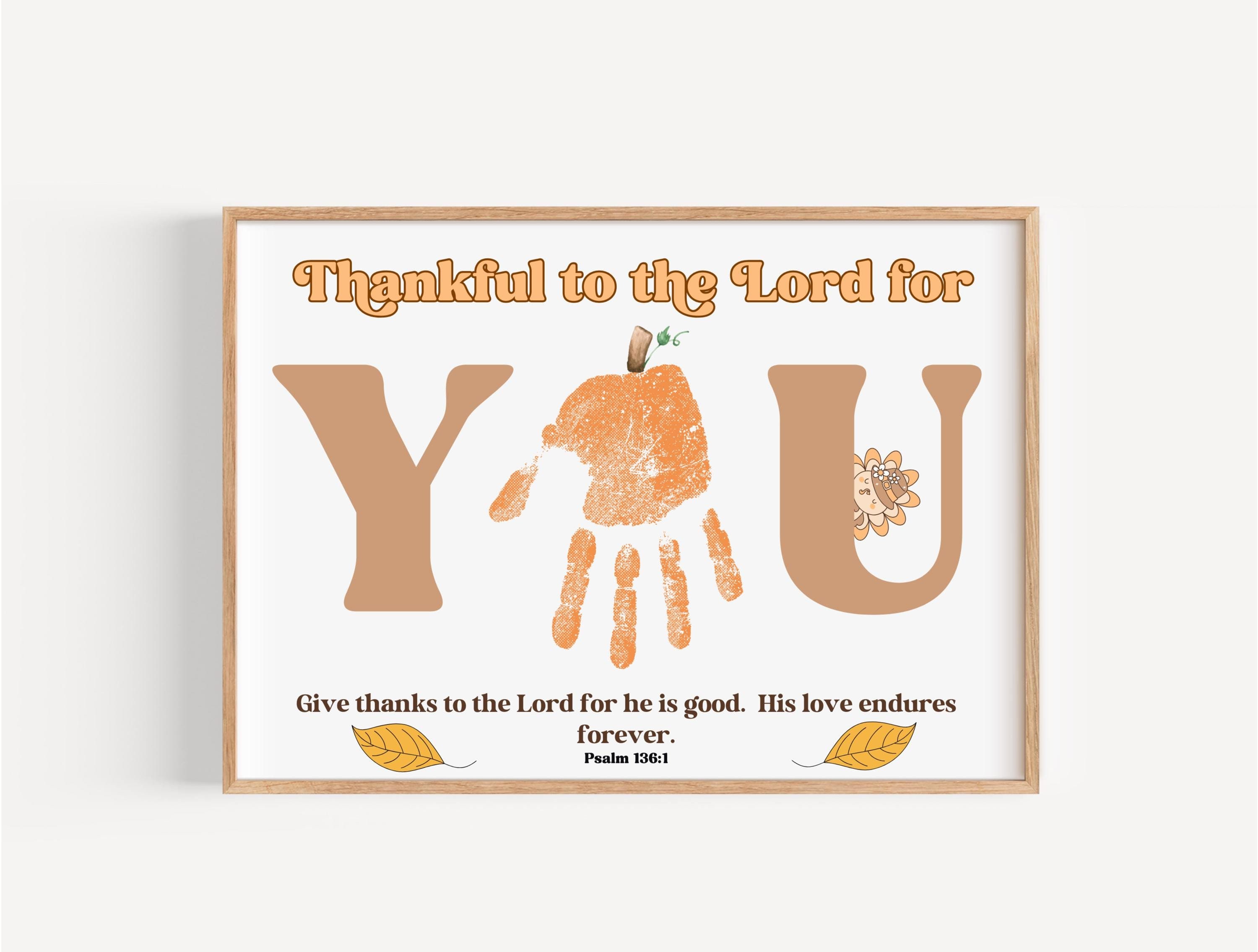 Christian Thanksgiving Craft Preschool Christian Thanksgiving Handprint ...