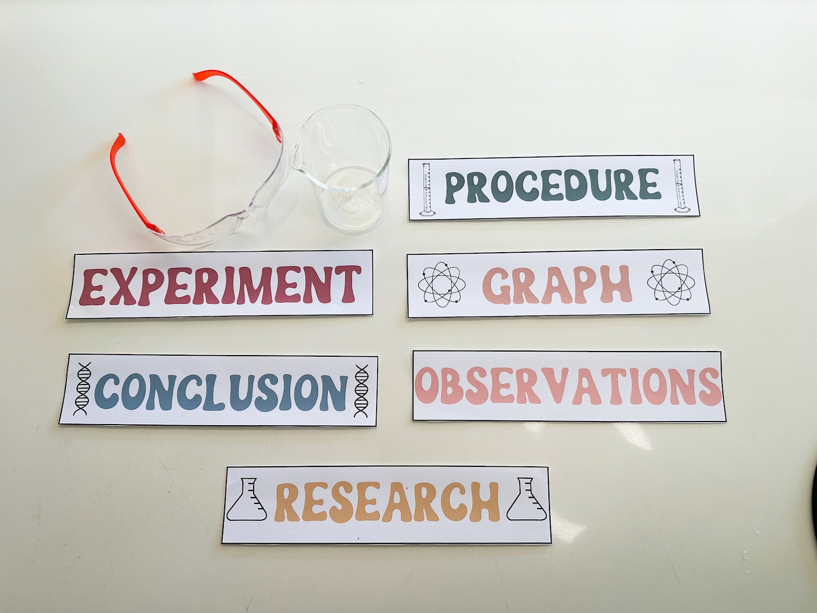 Science Fair Label Scientific Method Printable Science Experiment ...