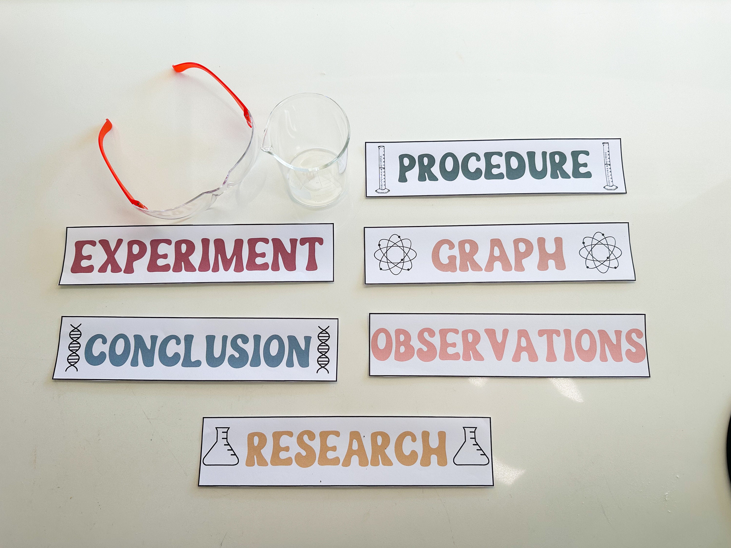 Science Fair Label Scientific Method Printable Science Experiment ...