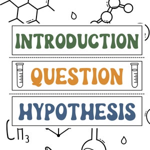 Science Fair Label Scientific Method Printable Science Experiment ...