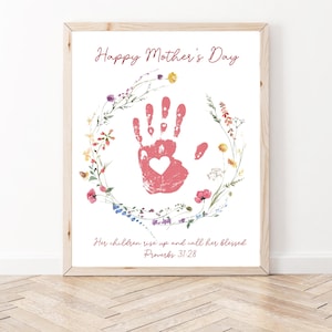 Proverbs 31 Mother's Day Sunday School Craft First Time Mom Gift ...