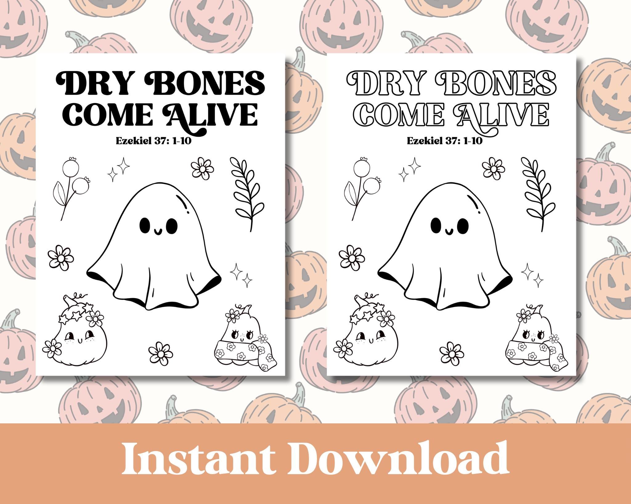 Christian Halloween Coloring Page Kids Christian Fall Coloring Page ...