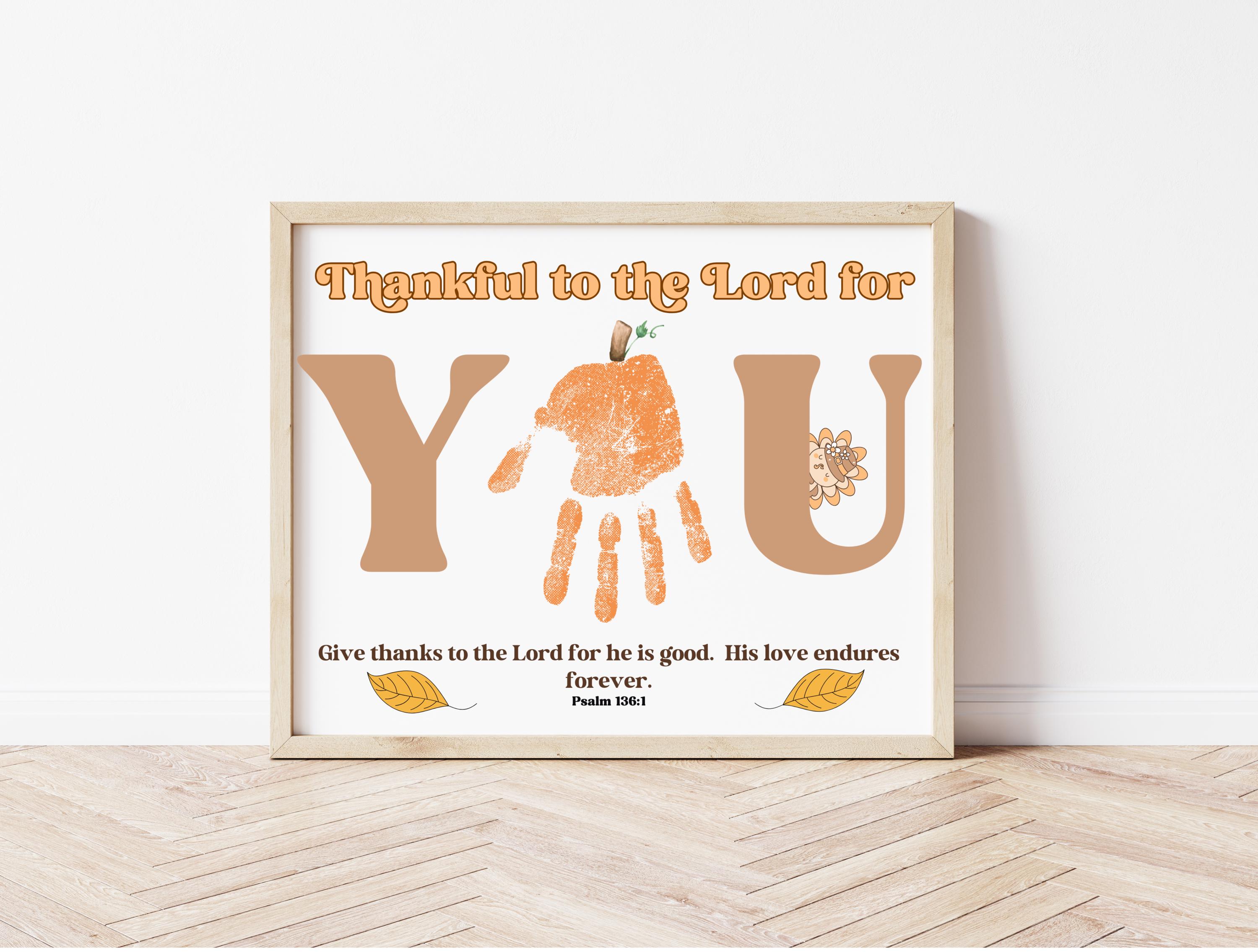 Christian Thanksgiving Craft Preschool Christian Thanksgiving Handprint ...