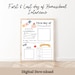 First Last Day of Homeschool Printable Back to School Questionnaire ...