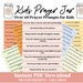 Prayer Prompt for Kids Prayer Jar Activity Prayer Kids Cards Prayer ...
