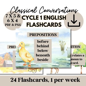 Classical Conversations Cycle 1 Science, History & English Bundle ...