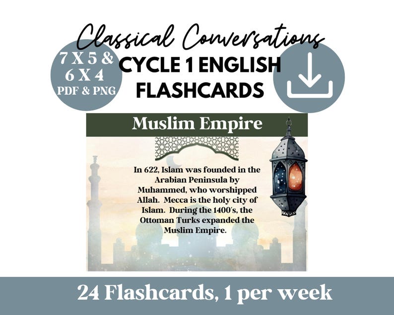Classical Conversations Cycle 1 History Flashcards Cycle 1 History ...